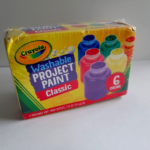 Crayola | Other | Crayola Washable Project Paint | Poshmark